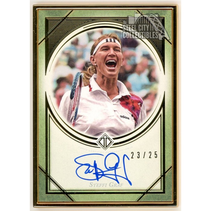 Steffi Graf 2020 Topps Transcendent Tennis Autograph Card #TCA-SG /25 ...