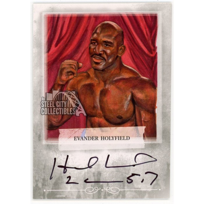 Evander Holyfield 2010 Ringside Round 2 Boxing Autograph Card #A-EH1 ...