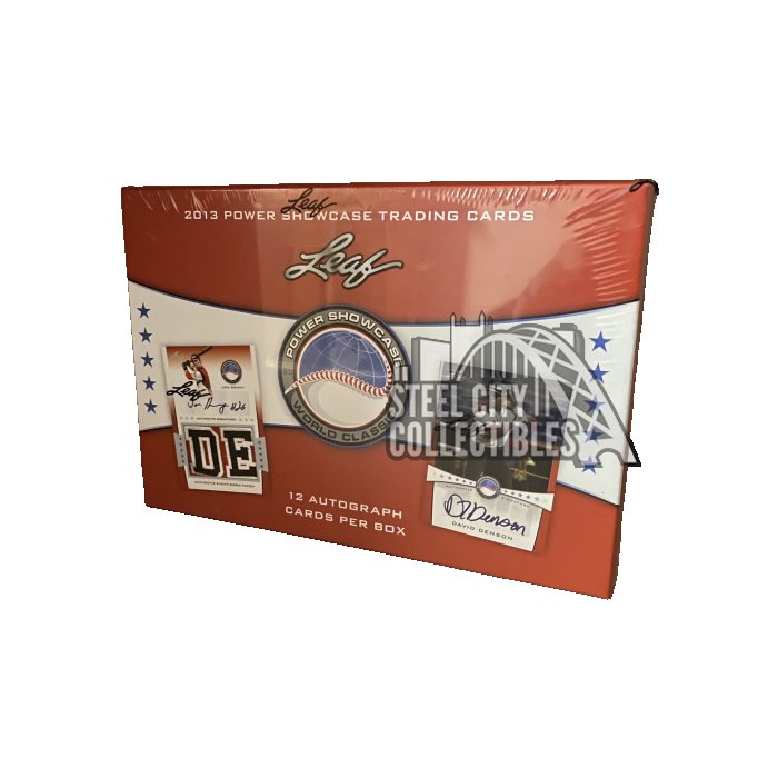 2013 Leaf Power Showcase Baseball Hobby Box | Steel City Collectibles