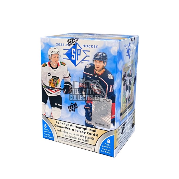 2023-24 Upper Deck SP Hockey Blaster Box | Steel City Collectibles