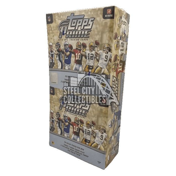 2012 Topps Prime Football 18-pack Value Pack Box | Steel City Collectibles