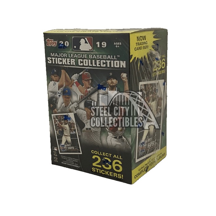 2019 Topps MLB Sticker Collection 10-pack Blaster Box | Steel City ...