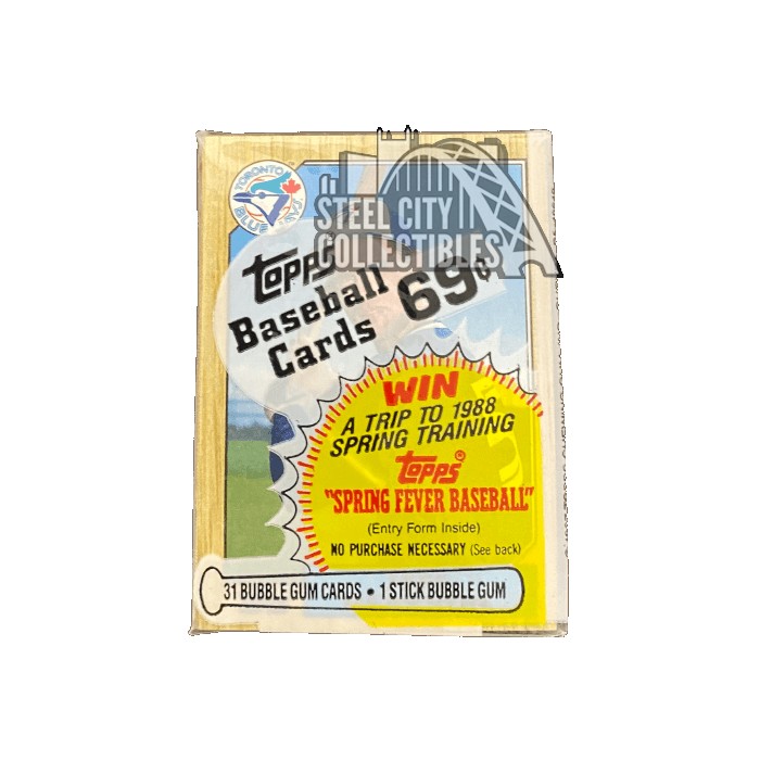 1987 Topps Baseball Cello Pack | Steel City Collectibles