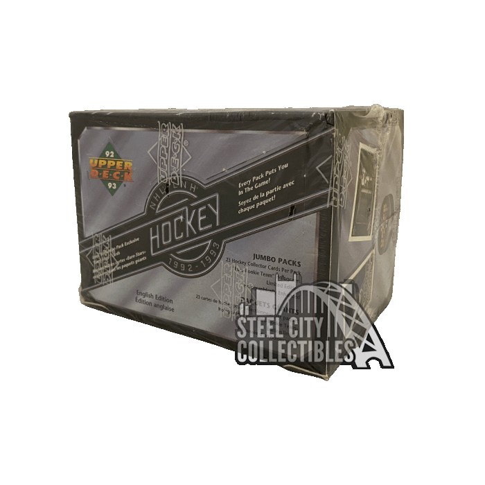 1992-93 Upper Deck Series 1 Hockey Jumbo Box | Steel City Collectibles