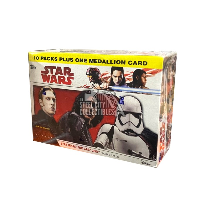 2017 Topps Star Wars Episode 8 The Last Jedi Blaster Box | Steel City ...