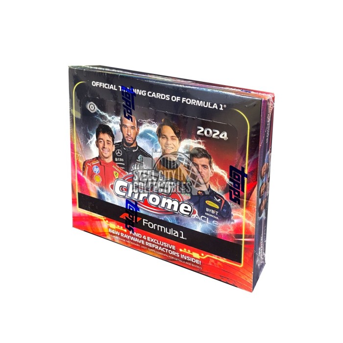 2024 Topps Chrome Formula 1 F1 Racing Qualifying Lap Box | Steel City ...