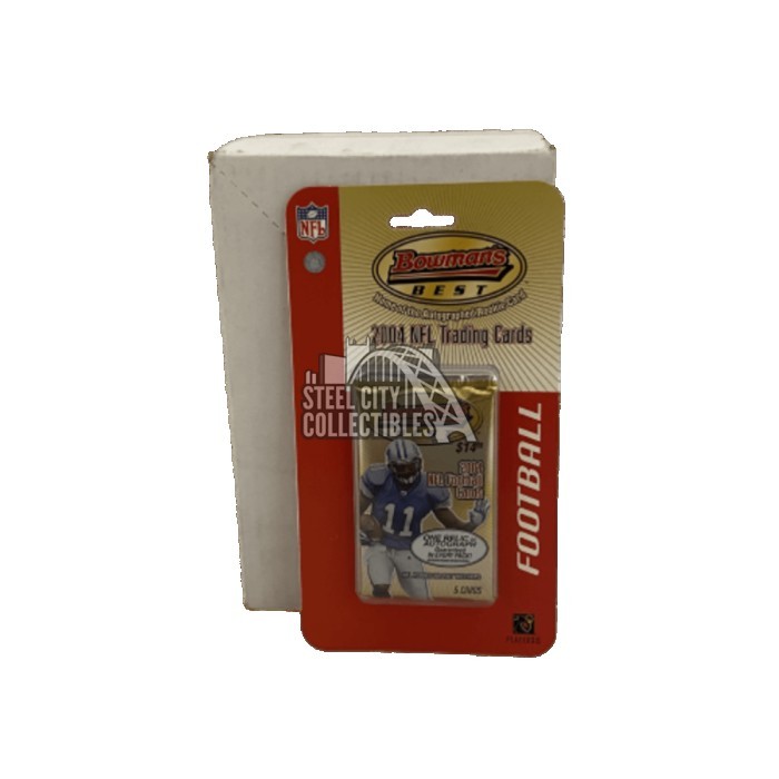 2004 Bowman's Best Football Blister 12 Pack Box Random Division Group ...