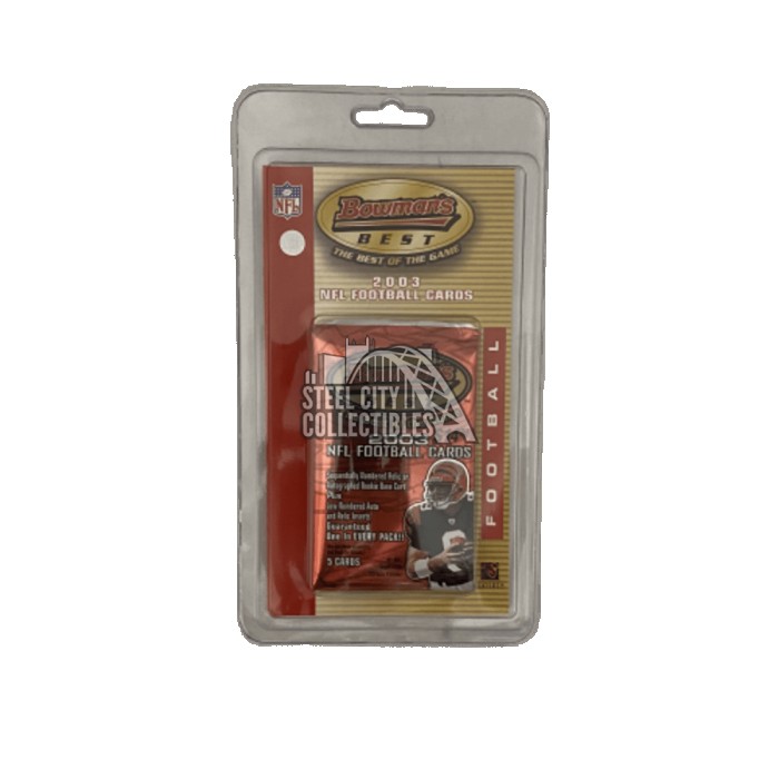 2003 Bowman's Best Football Blister Pack | Steel City Collectibles