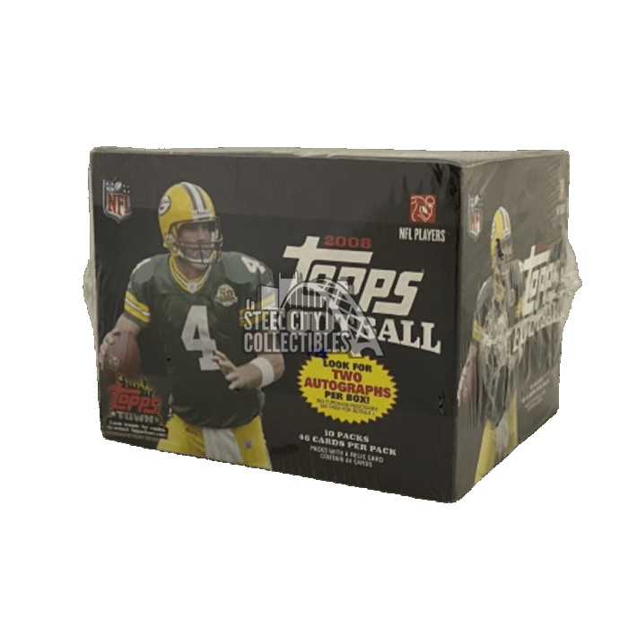 2008 Topps Football HTA Jumbo Hobby Box | Steel City Collectibles