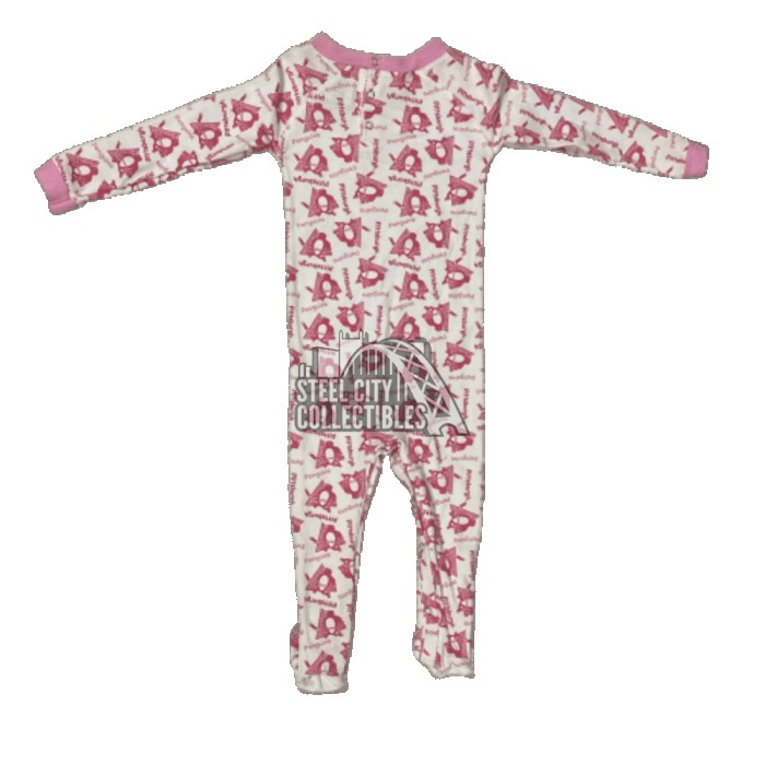 Pittsburgh Penguins Toddler Girls Pink Sleeper | Steel City Collectibles