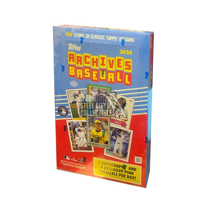2024 Topps Archives Baseball Hobby Box | Steel City Collectibles