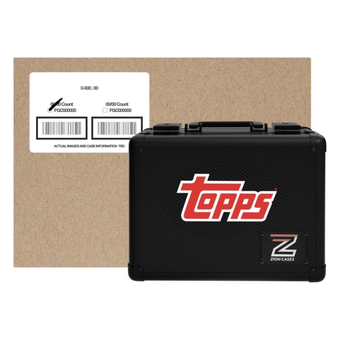 Topps x Zion Slab Case X 3-Row 4-Box Case | Steel City Collectibles