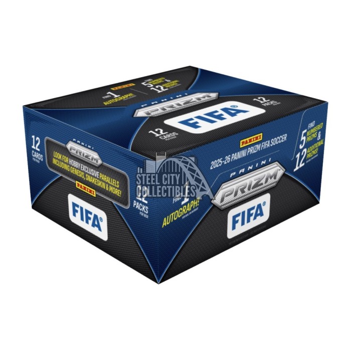 2025-26 Panini Prizm FIFA Soccer Hobby Box | Steel City Collectibles