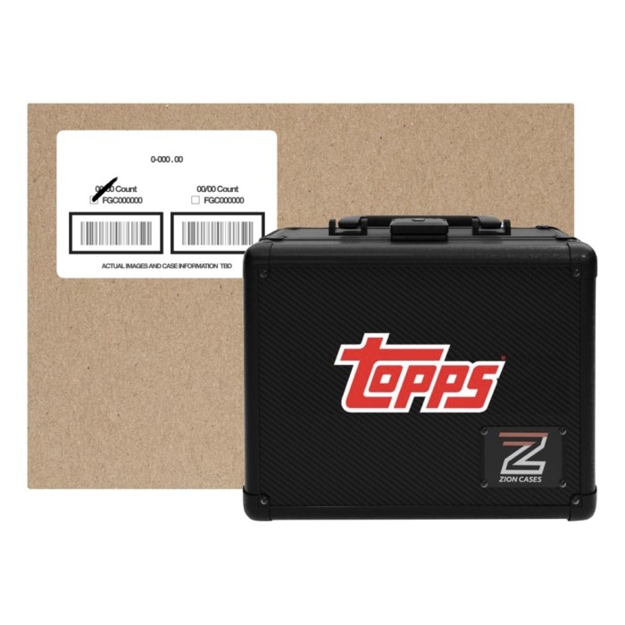 Topps x Zion Slab Case 2R 2-Row 3-Box Case | Steel City Collectibles