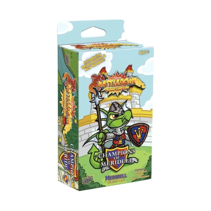 2025 Upper Deck Neopets Battledome Champions of Meridell Starter Deck ...