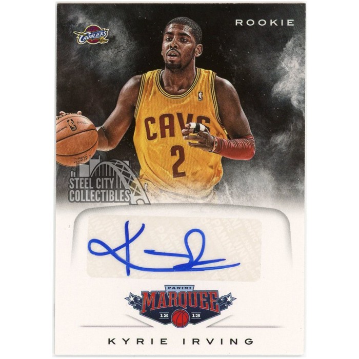 Kyrie Irving 2012-13 Panini Marquee Rookie Autograph #1 | Steel City ...
