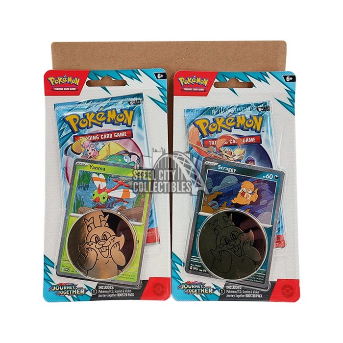 Pokemon Scarlet & Violet Journey Together Checklane Blister 16-Pack ...