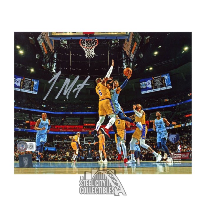 Ja Morant Autographed Memphis 8x10 Basketball Photo - BAS (Lay Up ...