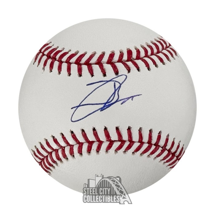 Jackson Chourio Autographed Official MLB Baseball - Fanatics | Steel ...