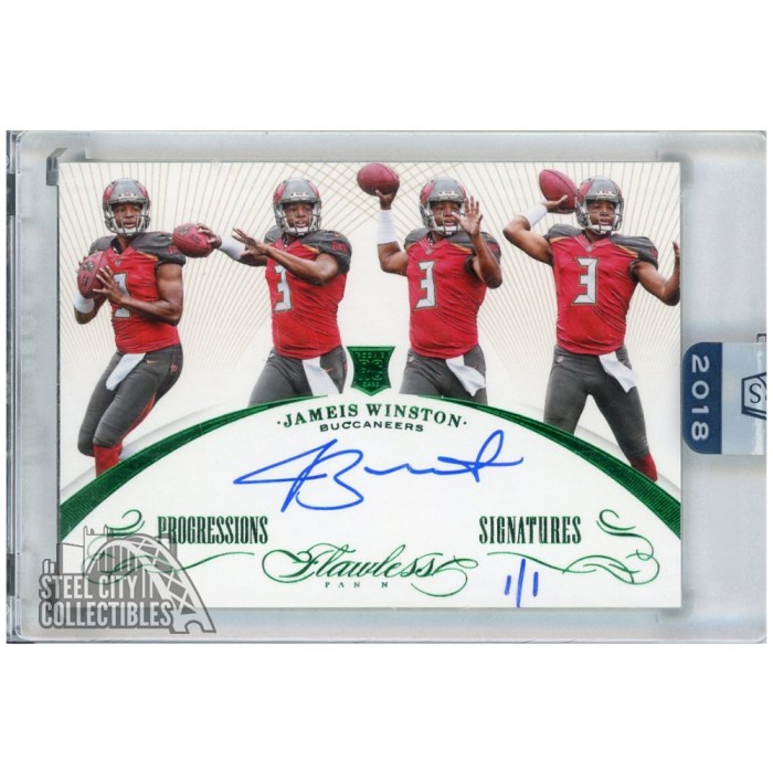 Jameis Winston 2018 Panini Honors Recollection Collection Autograph ...