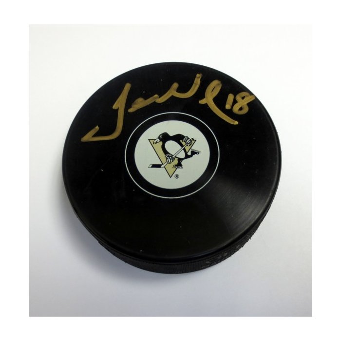 James Neal Autographed Penguins Hockey Puck - SCC COA | Steel City ...