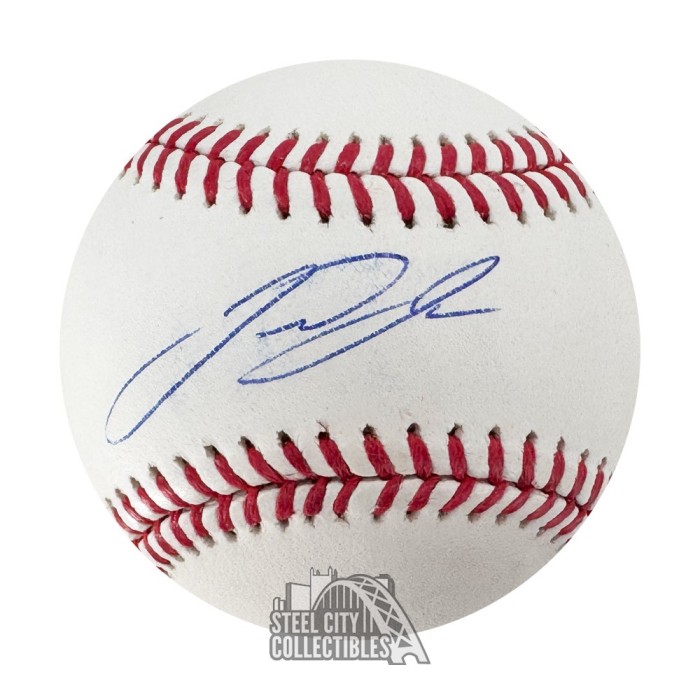 Jared Jones Autographed Official MLB Baseball - MLB (Slight Smeared ...