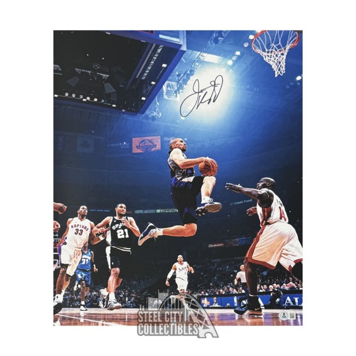 Jason Kidd Autographed Phoenix 16x20 Basketball Photo - BAS (Lay Up ...