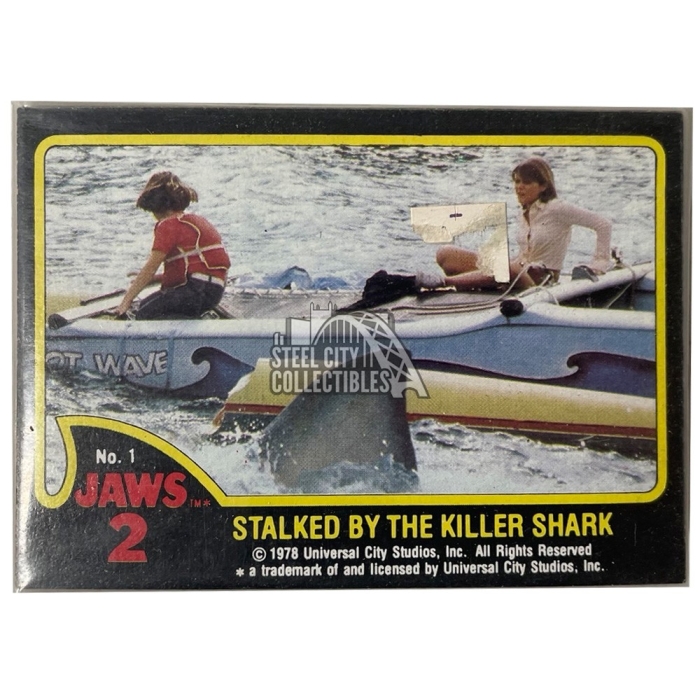 1978 Topps Jaws 2 59 Card Complete Set | Steel City Collectibles