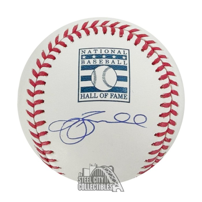 Jeff Bagwell Autographed Official Hall Of Fame MLB Baseball - BAS ...