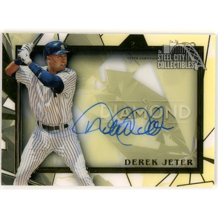 Derek Jeter 2022 Diamond Icons Icons Of The Diamond Auto Card #IOTD-DJ ...