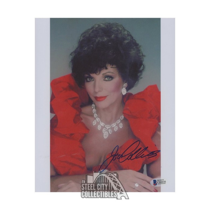 Joan Collins Autographed 8x10 Photo - BAS | Steel City Collectibles