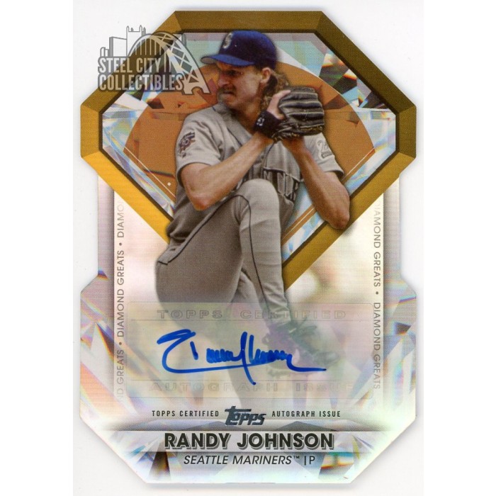 Randy Johnson 2022 Topps Certified Autograph Card #DGDC-47 09/10 ...