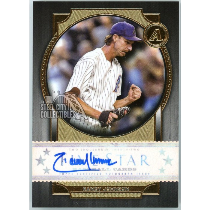Randy Johnson 2022 Topps Five Star Autograph Card #FSA-RJO | Steel City ...