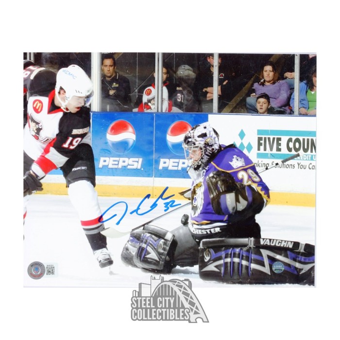 Jonathan Quick Autographed Manchester 8x10 Photo - BAS | Steel City ...