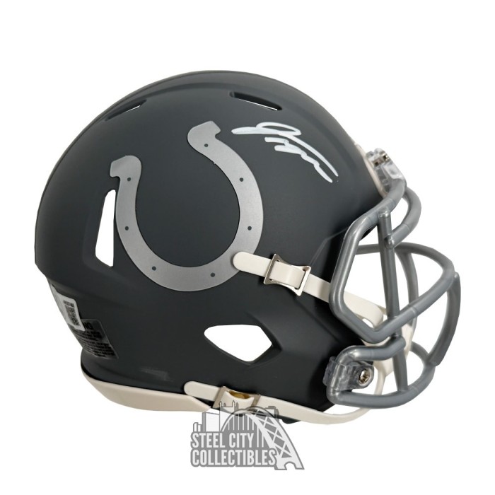 Jonathan Taylor Autographed Indianapolis Colts Slate Mini Football ...