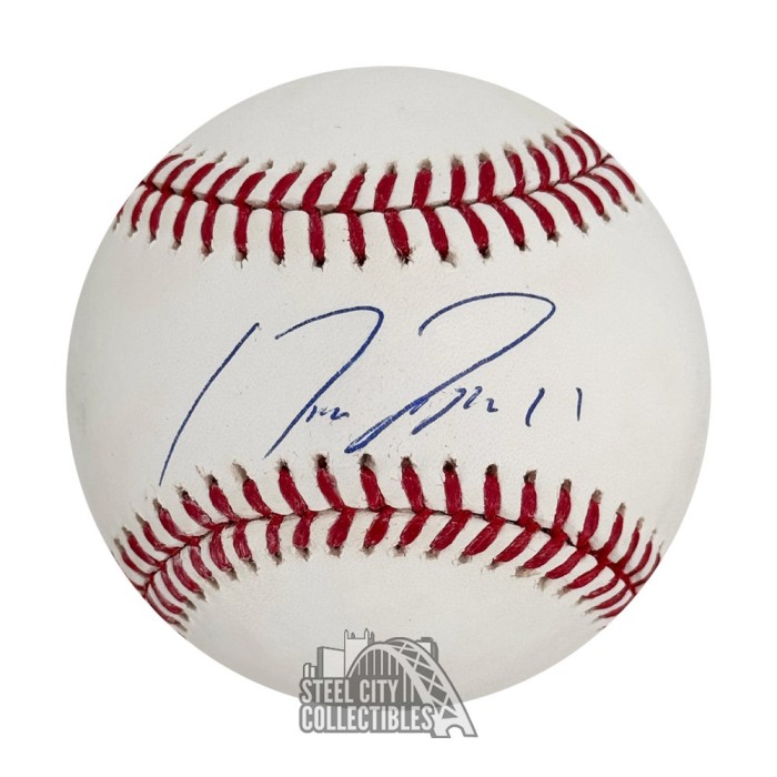 Jose Ramirez Autographed Official MLB Baseball - JSA | Steel City ...