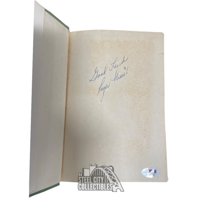 Roger Maris "Good Luck" Autographed The Kansas City Athletics Hardcover ...