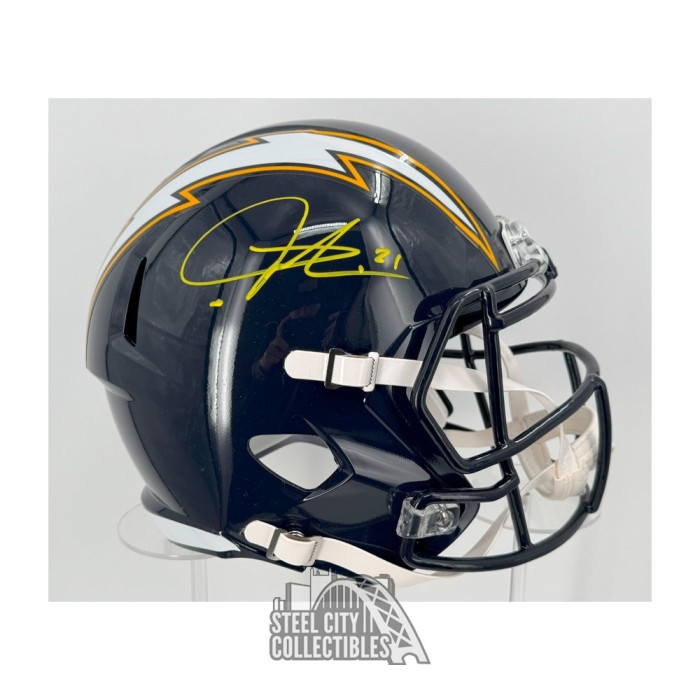 LaDainian Tomlinson Autographed San Diego 88-06 Throwback Replica Full ...