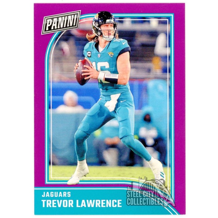 Trevor Lawrence 2024 Panini Black Friday Purple Card #FB11 01/25 ...