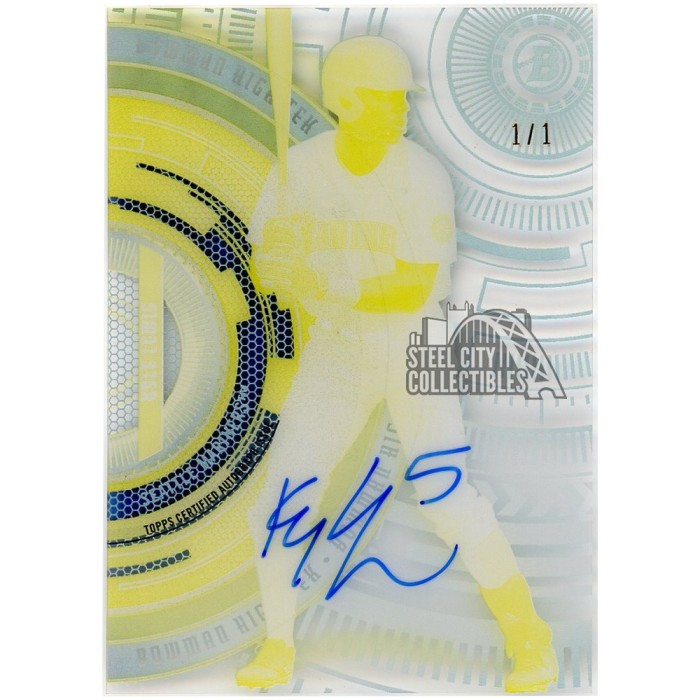 Kyle Lewis 2017 Bowman High Tek Autograph Card #BHT-KL 1/1 | Steel City ...