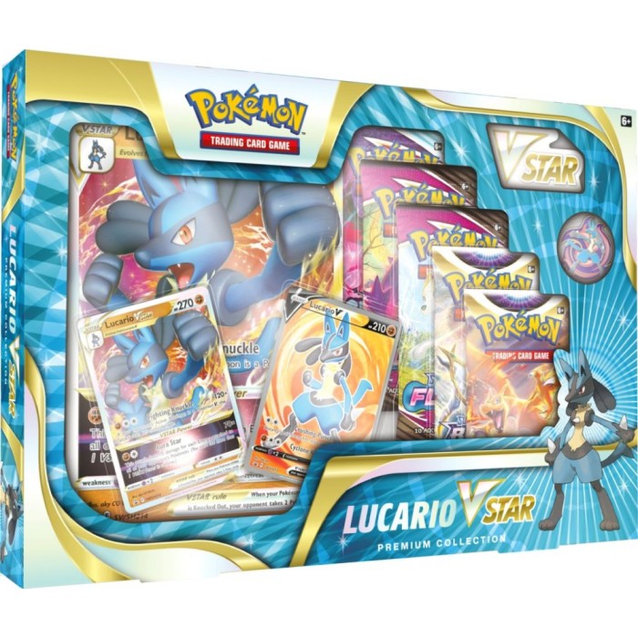 Pokemon Lucario VSTAR Premium Collection Box | Steel City Collectibles
