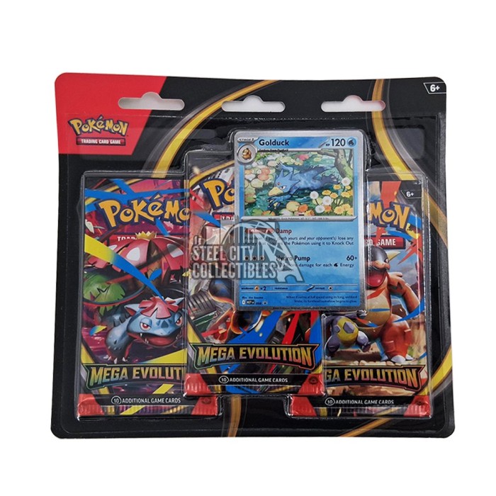 golduck mega evolution 3 pack