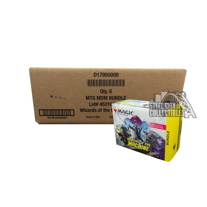 Magic the Gathering March of the Machine 6-Bundle Case | Steel City ...