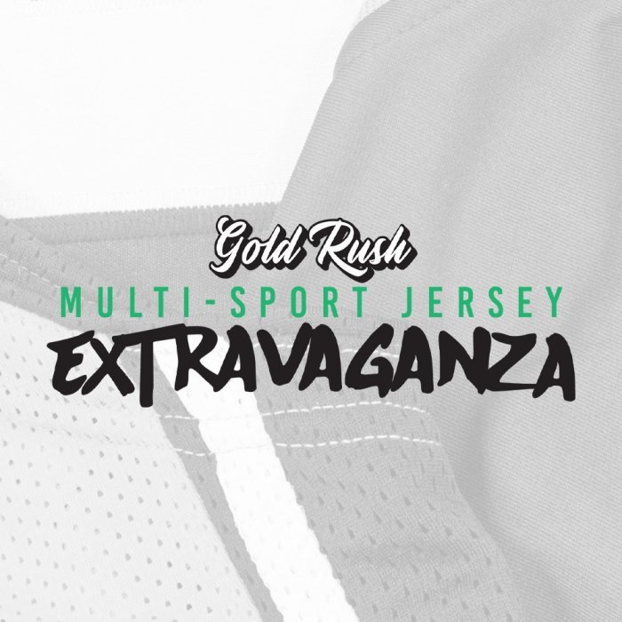 Gold Rush Extravaganza Multi-Sport Jersey Edition | Steel City Collectibles