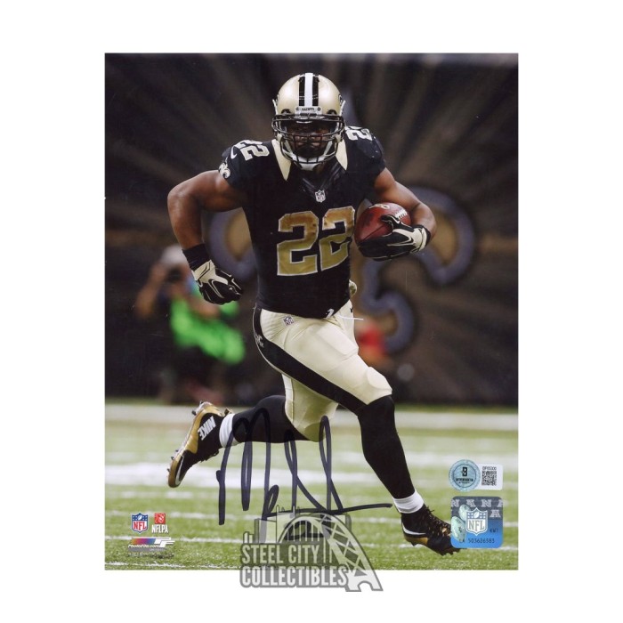 Mark Ingram Autographed New Orleans 8x10 Football Photo - BAS (Running ...