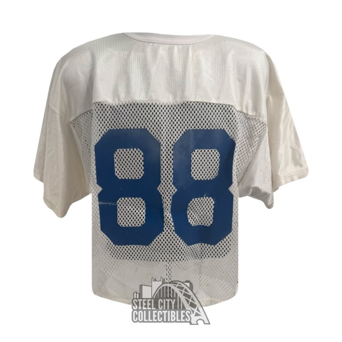 Marvin Harrison Practice Worn Indianapolis Colts Football Jersey - Grey ...