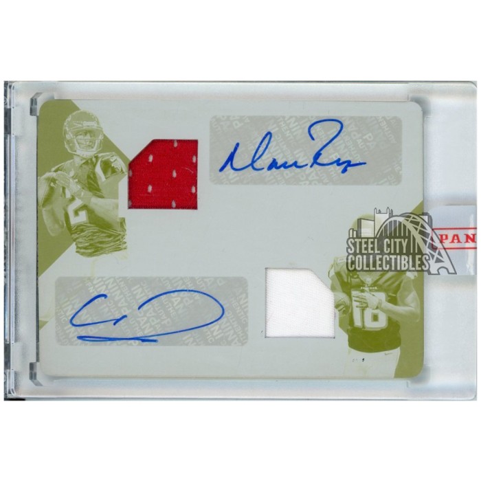 Matt Ryan, Calvin Ridley 2018 Panini Xr Dual Autograph Relic Printing ...