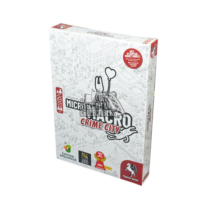 Micromacro Crime City Board Game | Steel City Collectibles