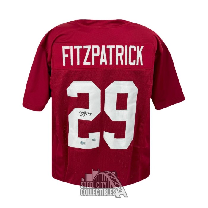 Minkah Fitzpatrick Autographed Alabama Custom Maroon Football Jersey ...