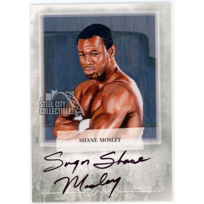 Shane Mosley 2010 Ringside Round 2 Boxing Autograph Card #A-SM1 | Steel ...